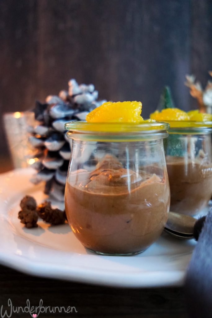 Mousse Au Chocolat Weihnachtlich